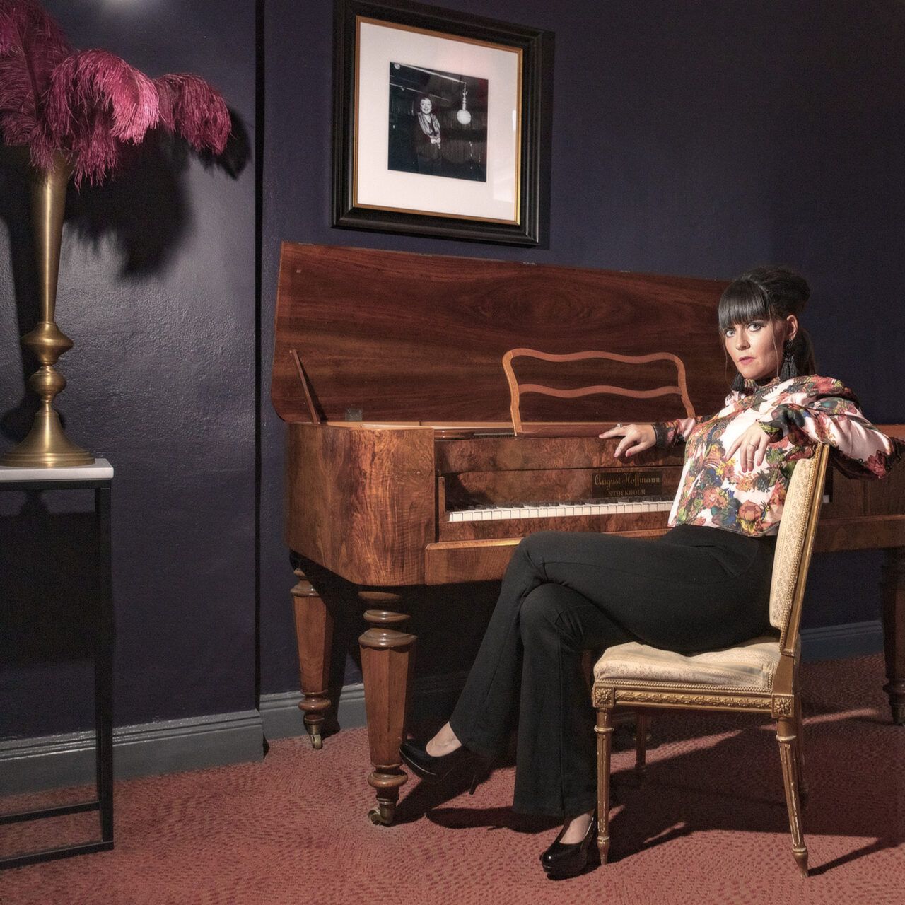 Erika Baier med band på Eftasbluesen | Lillehammer Mikrobryggeri